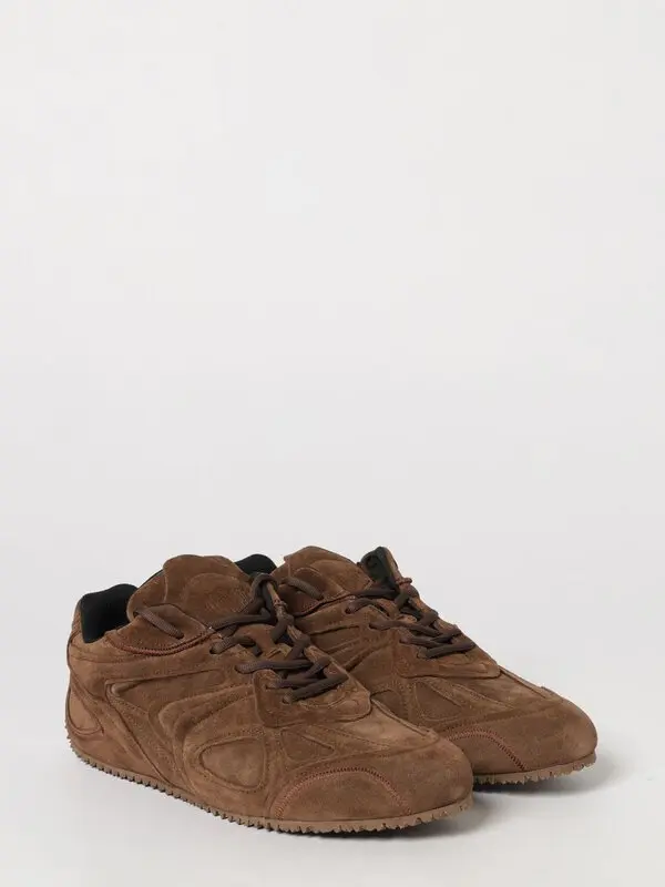 Axel Arigato Slow Runner Suede Calf Leather Sneakers With Embossed Logo