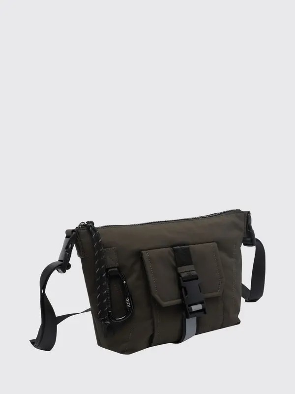 A.p.c. Trek Nylon Crossbody Bag - Green