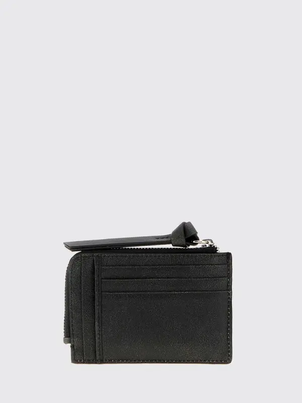 VIVIENNE WESTWOOD Leather Cardholder - Black