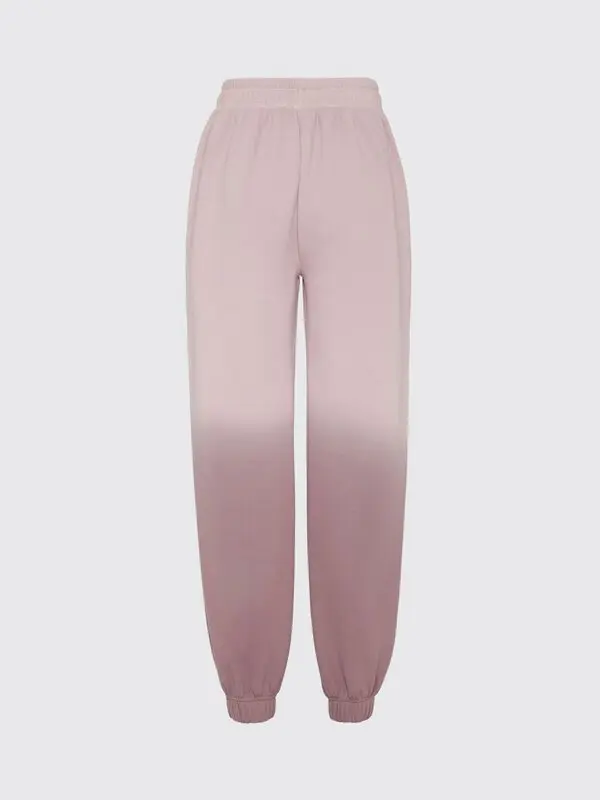 PLEIN SPORT Abstract Print Jersey Jogging Trousers - Salmon