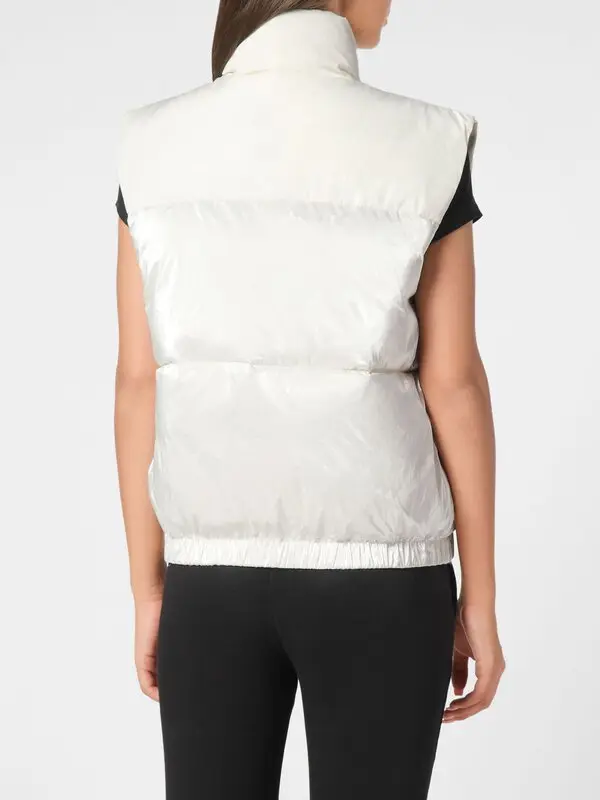 PLEIN SPORT Quilted High Neck Gilet