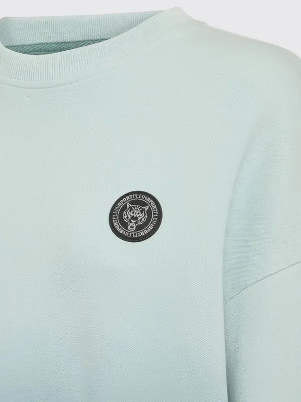 PLEIN SPORT Crewneck Sweatshirt - Turquoise