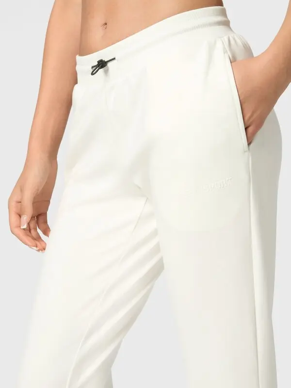 PLEIN SPORT Jersey Jogger Trousers With Drawstring And Contrasting Logo
