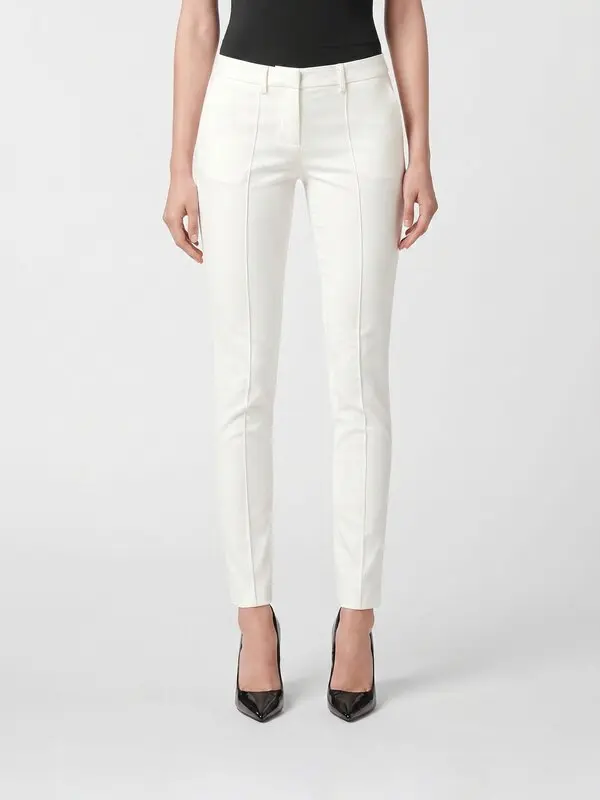 Philipp Plein Tailored Trousers - White