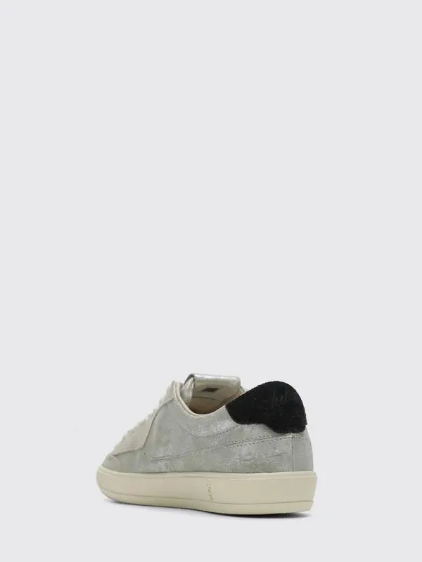 AUTRY Metallic Lace-up Sneakers - Silver