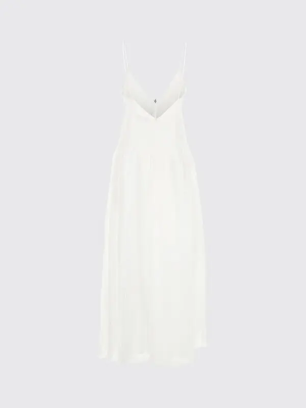 Tory Burch V-neck Spaghetti Strap Maxi Dress - White