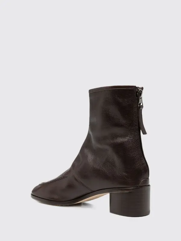 Hereu Juliol Smooth Calfskin Ankle Boots - Brown