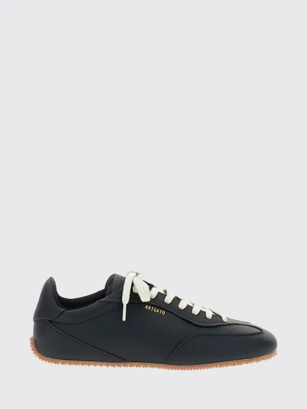 Axel Arigato Daze Runner Grained Leather Lace-up Sneakers With Laminated Logo
