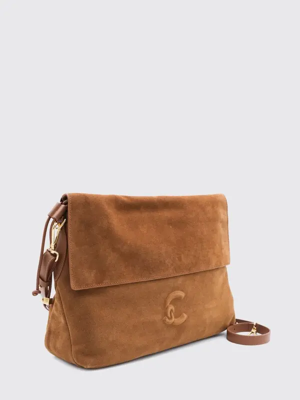 COCCINELLE Suede Shoulder Bag - Brown