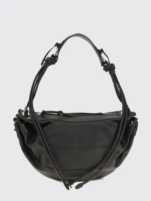 Isabel Marant Étoile Maia Lambskin Shoulder Bag - Black