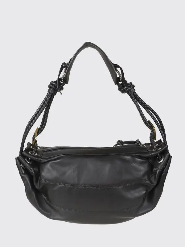 Isabel Marant Étoile Maia Lambskin Shoulder Bag - Black
