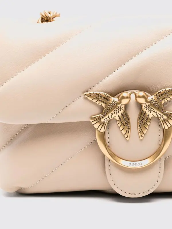 Pinko Classic Love Bag Puff Mini Bag - Beige