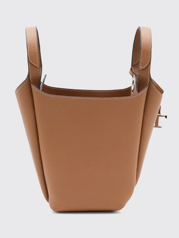 TOD'S Leather Bucket Bag - Brown