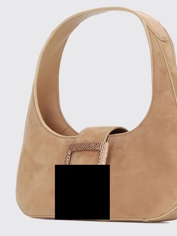 ROGER VIVIER Suede Handbag With Embellished Buckle