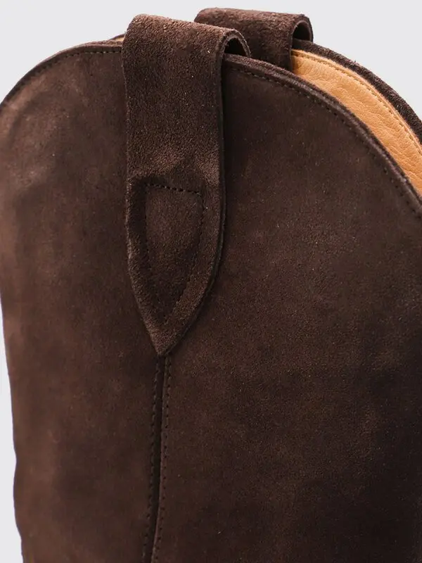 Isabel Marant Étoile Suede Western Boots - Brown