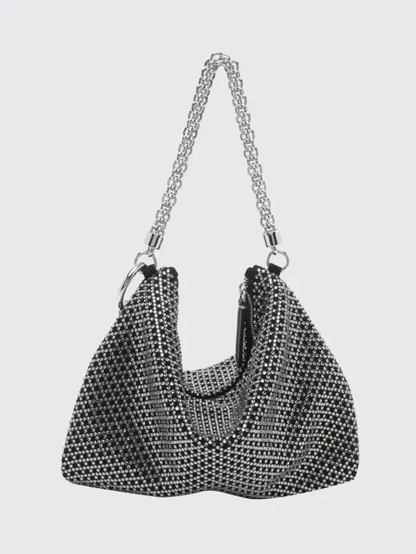 JIMMY CHOO Embellished Chain Strap Handbag