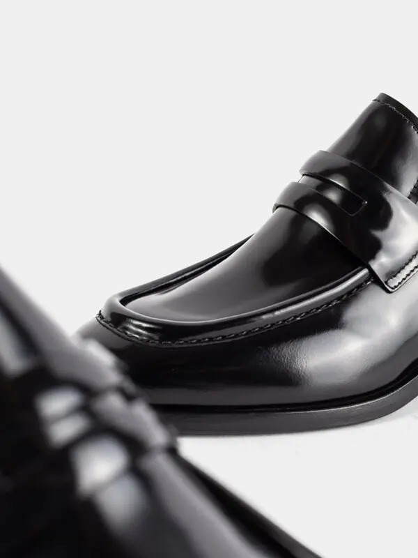 Church's Penny Loafers In Brushed Leather With Keeper