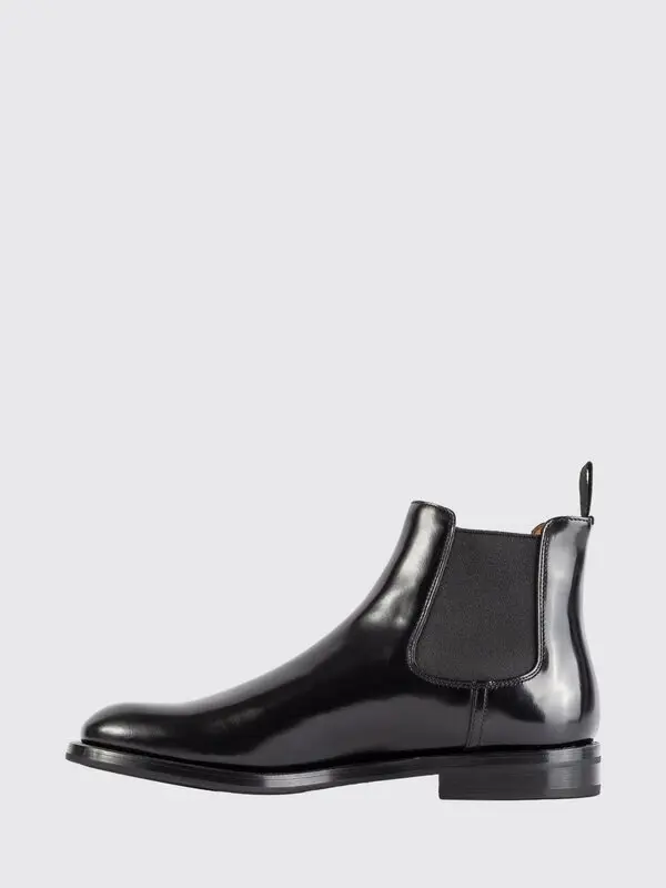 Church's Brushed Calfskin Chelsea Boots With A Round Toe And Low Heel