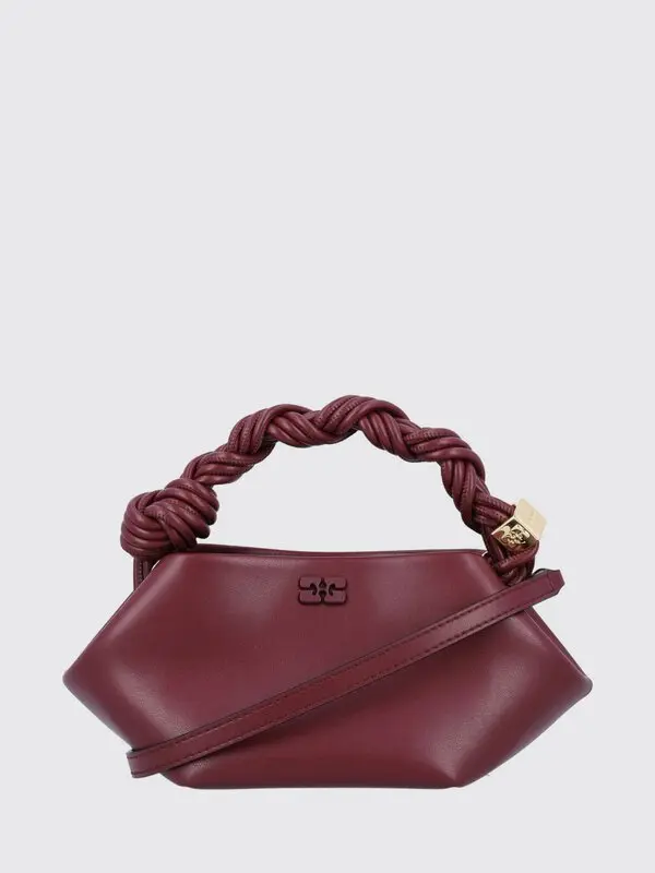 GANNI Handbag - Burgundy