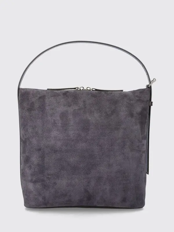 A.p.c. Vera Suede Shoulder Bag - Grey