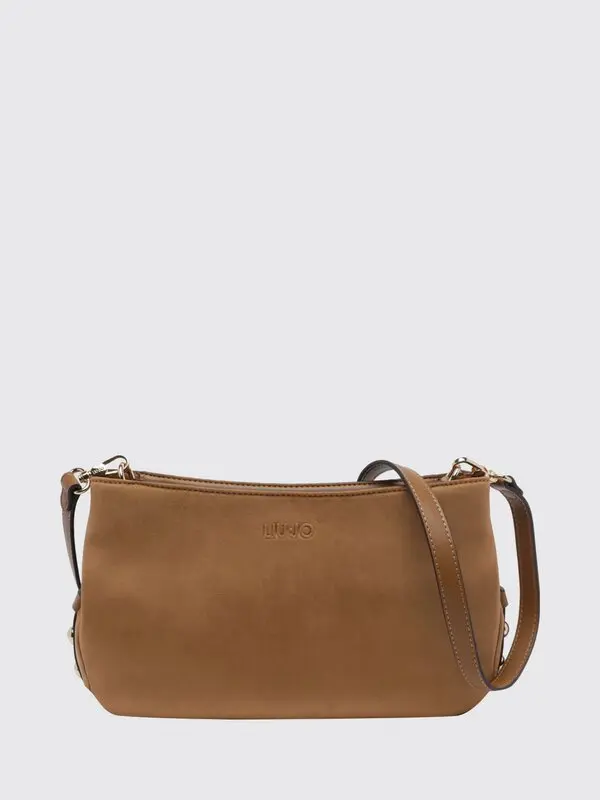Liu Jo Gerona Faux Suede Crossbody Bag - Beige