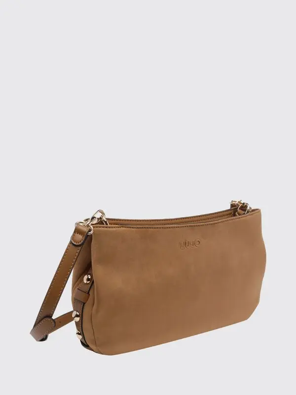 Liu Jo Gerona Faux Suede Crossbody Bag - Beige