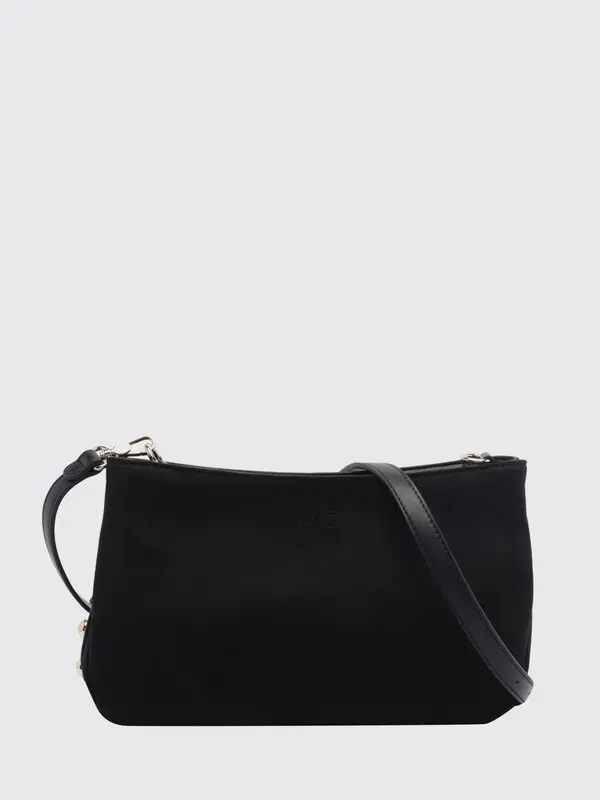 Liu Jo Gerona Faux Suede Crossbody Bag - Black