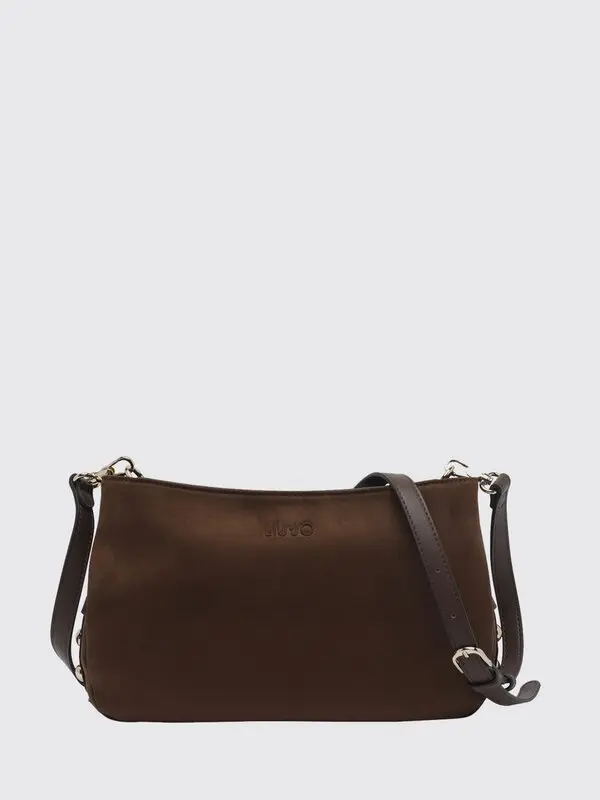 Liu Jo Gerona Faux Suede Crossbody Bag - Brown