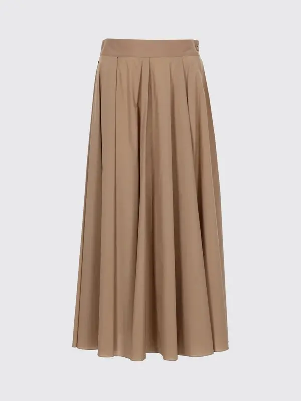 FAY Pleated Skirt - Beige