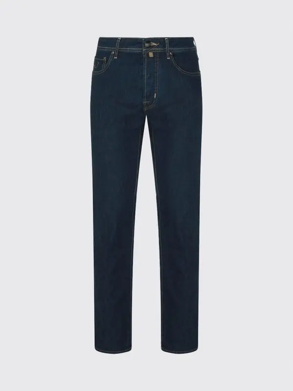 Jacob Cohen Nick Mid-rise Slim Fit Jeans In Cotton Denim