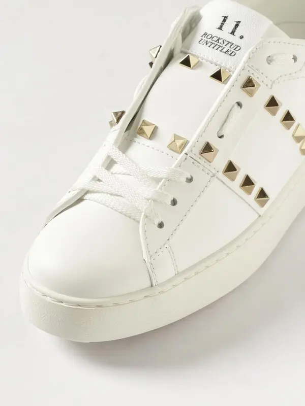 Valentino Garavani Studded Sneakers - White