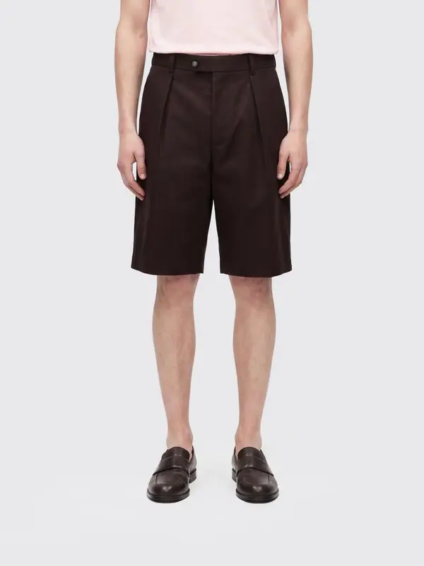 Hugo Cotton Shorts - Brown