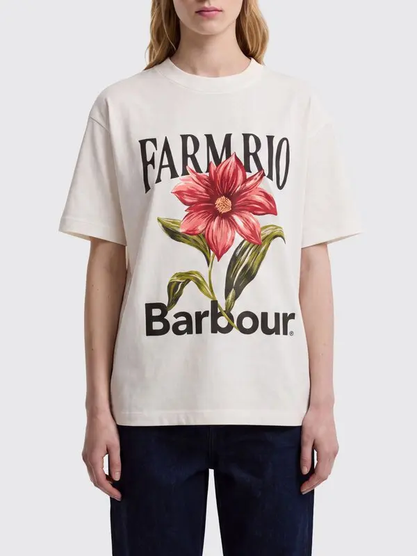 Barbour T-shirt - Beige