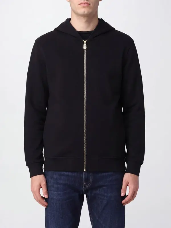 BILLIONAIRE Zip-up Hoodie - Black