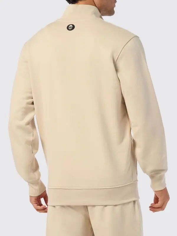BILLIONAIRE Half-zip Sweatshirt - Beige