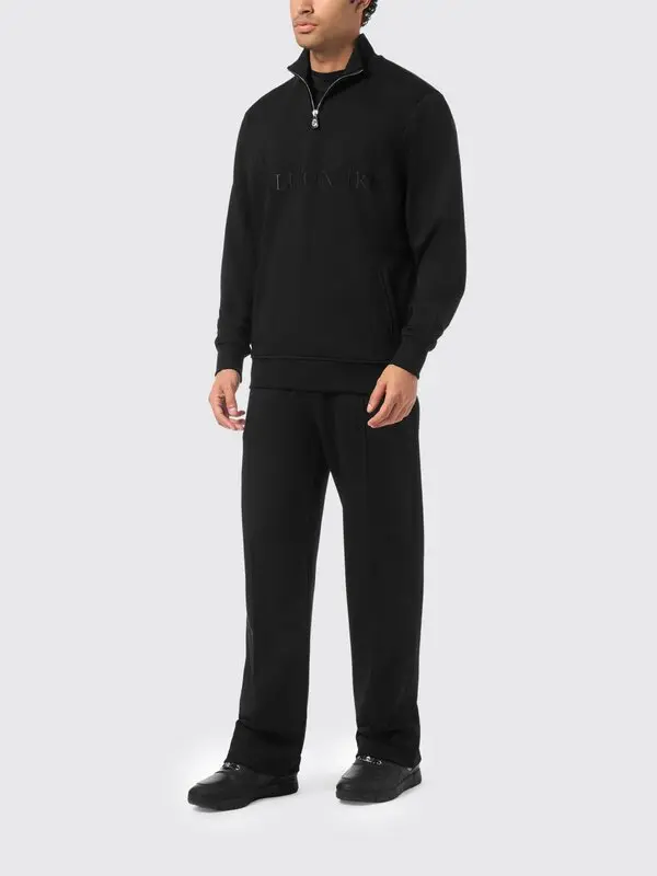 BILLIONAIRE Half-zip Sweatshirt - Black
