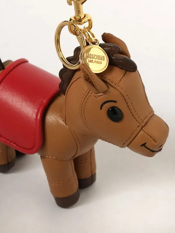 Moschino Horse Keychain