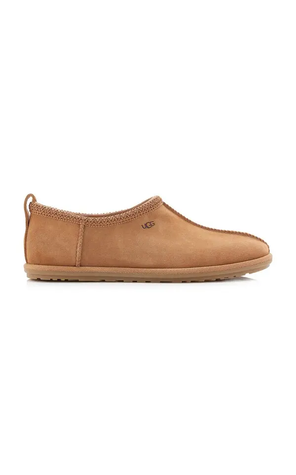UGG Tasman Deconstructed Sheepskin Flats - Brown