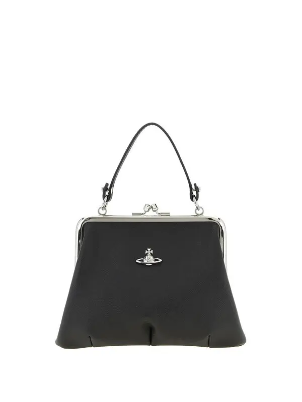 VIVIENNE WESTWOOD Granny Frame Bag Saffiano Finish