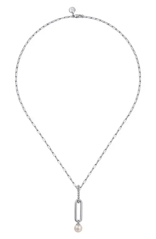 GABRIEL & CO. Bujukan Pearl Drop Necklace