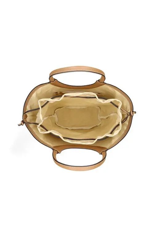 MASCARO Large Bag With Drawstring Inner Bag - Tan