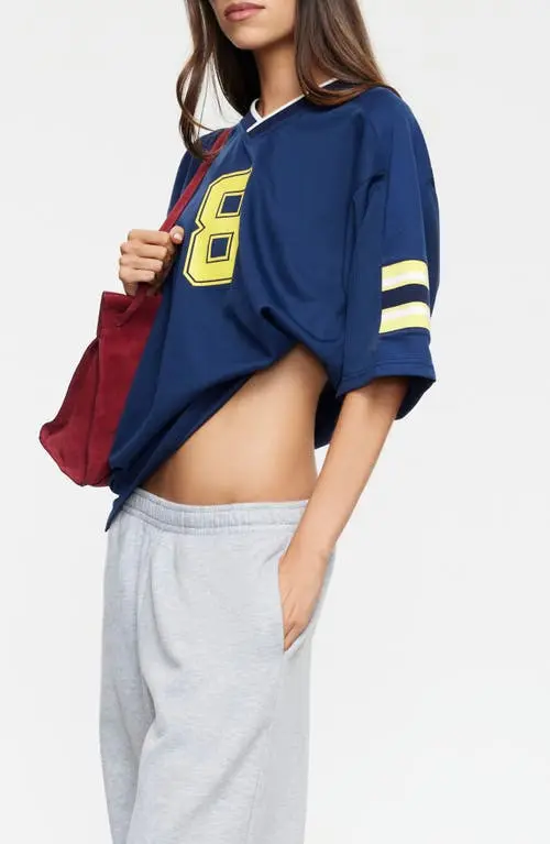 Lioness Beverly Graphic Mesh Jersey Tee