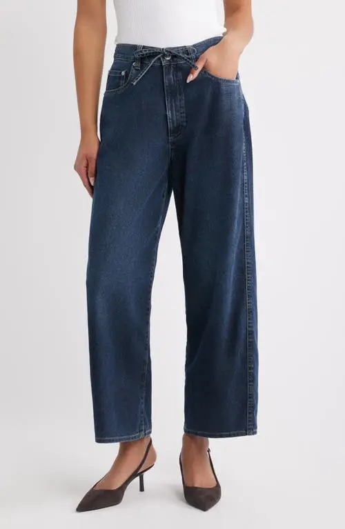DL1961 Dl Aura Taylor Relaxed Barrel Drawstring Jeans - Jazz Aura
