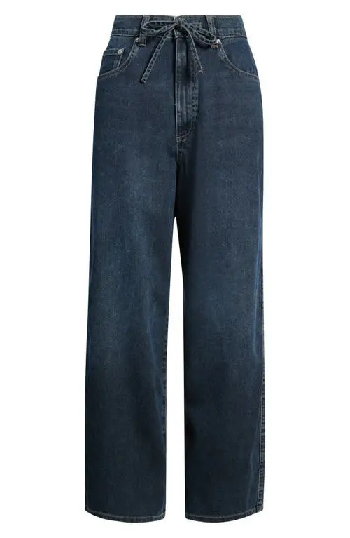 DL1961 Taylor Relaxed Barrel Drawstring Jeans - Jazz Aura