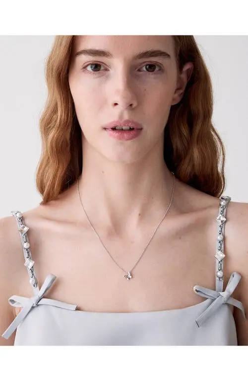 Kate Spade New York You're A Gem Butterfly Pendant Necklace