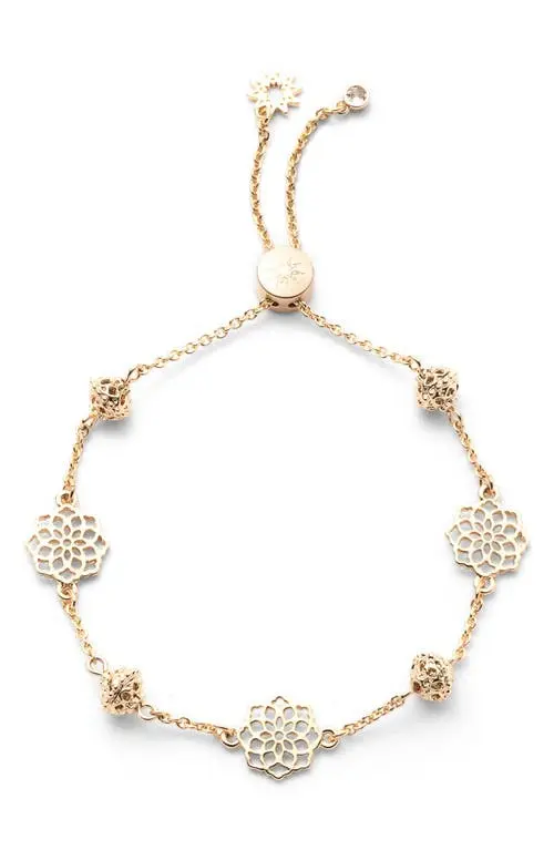 Marchesa Filigree Slider Bracelet - Gold