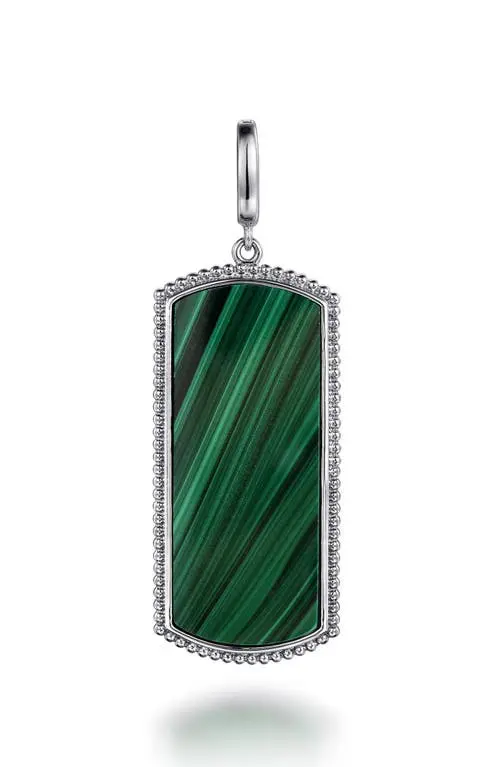 GABRIEL & CO. Malachite And Pendant