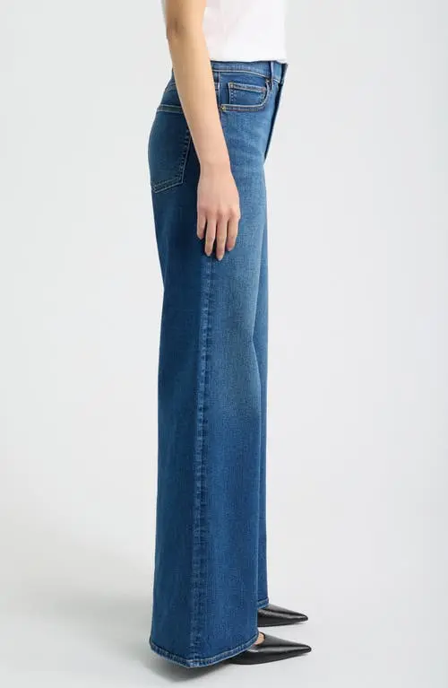 FRAME The Palace High Waist Wide Leg Jeans - Sonnet