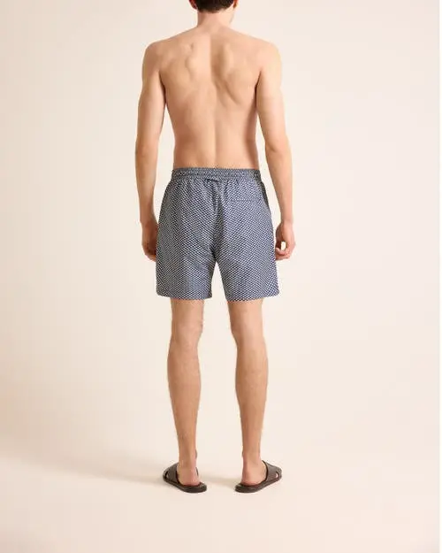 Orlebar Brown Mastiff Relaxed Fit Drawcord Swim Shorts - Night Iris