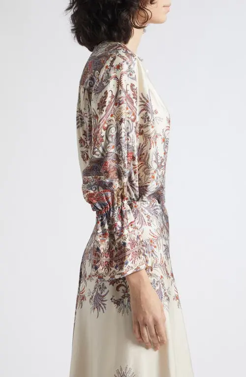Marella Girino Paisley Print Viscose Shirt